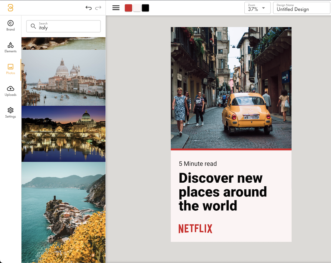 Design Editor - Baseline