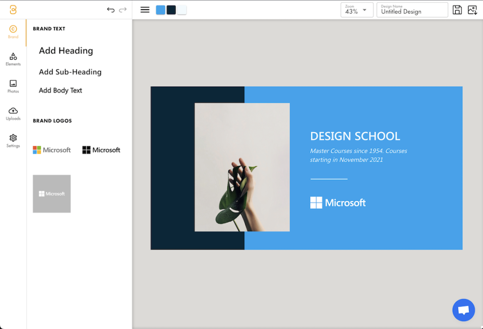 Design Editor - Baseline